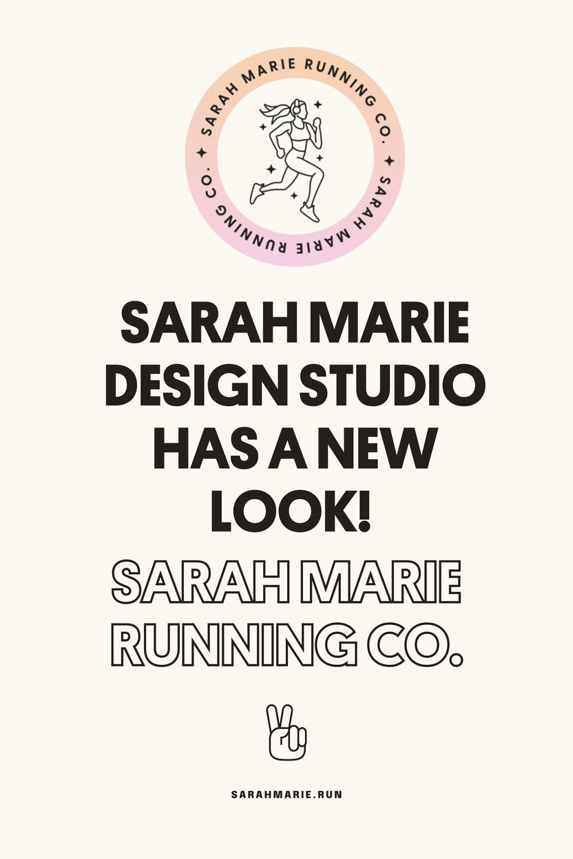 Sarah Marie Design Studio has a New Look! – Sarah Marie Running Co.