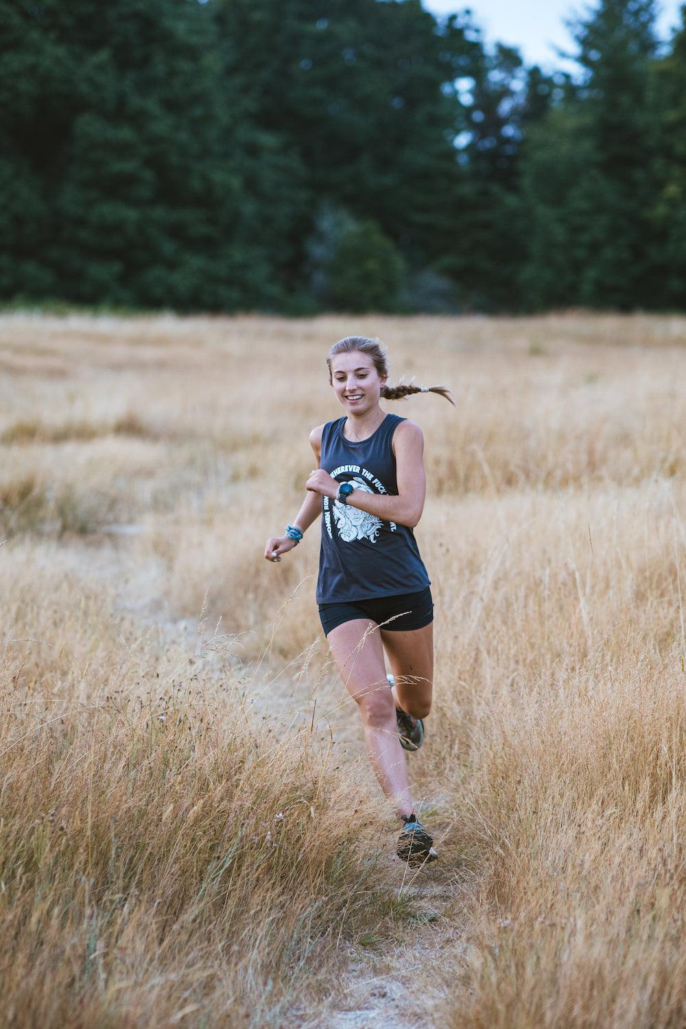 Good Luck Fuckers Running Tank Top – Sarah Marie Running Co.