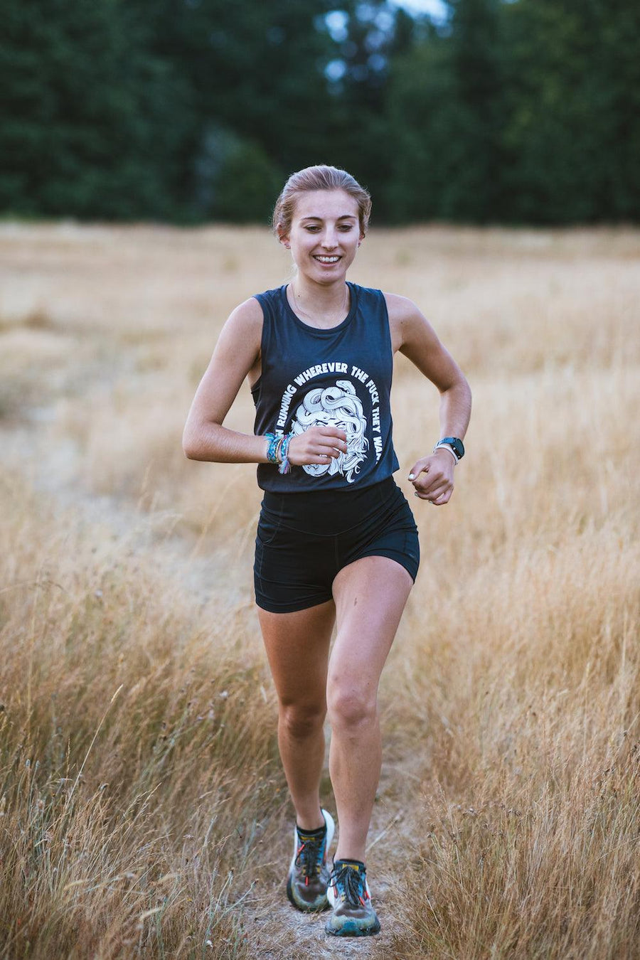 Good Luck Fuckers Running Tank Top – Sarah Marie Running Co.