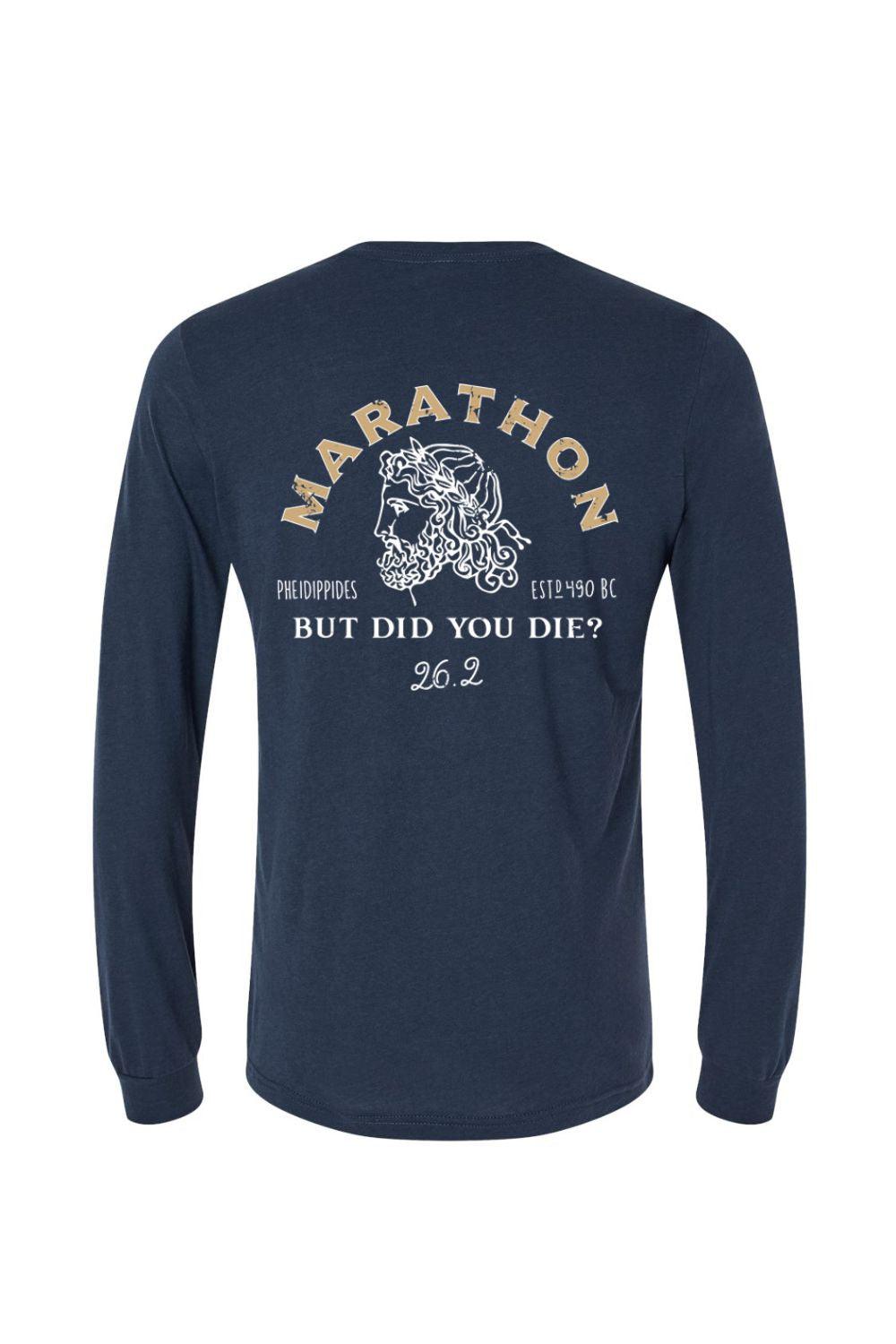 Pheidippides Marathon Long Sleeve – Sarah Marie Running Co.