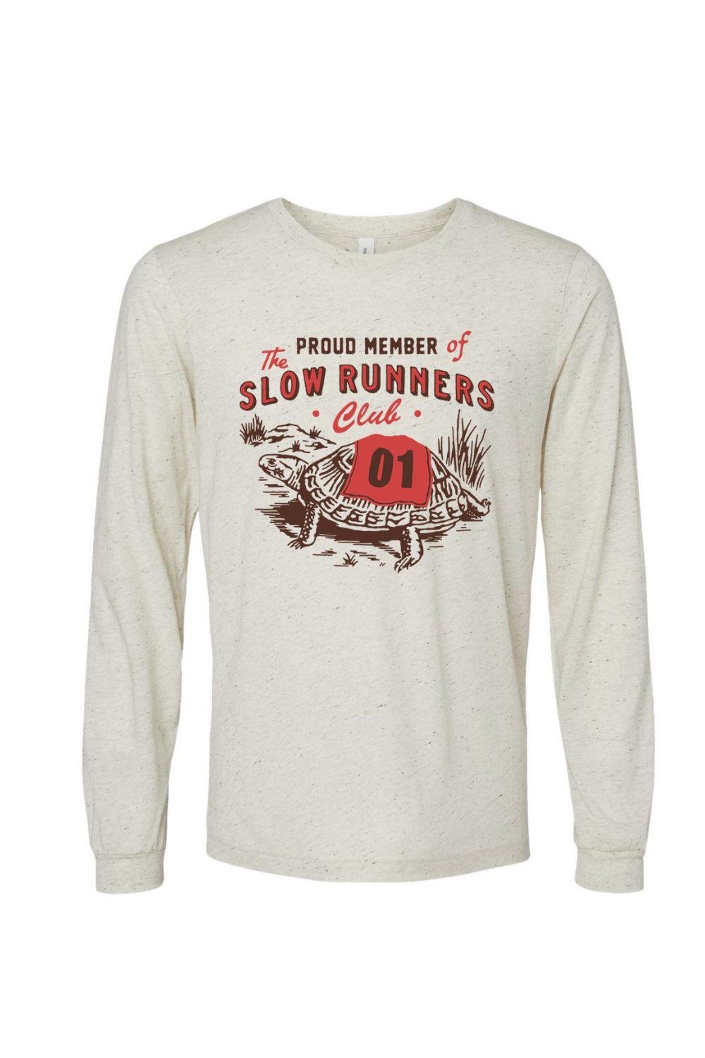 Slow Runners Club Long Sleeve – Sarah Marie Running Co.